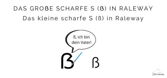 Das GROẞE scharfe S (ẞ) in der deutschen Sprache - V LIKE VERONIKA ...